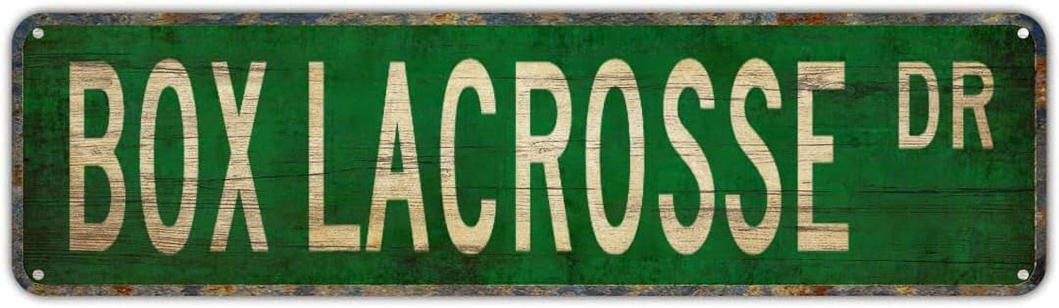 Street sign Box Lacrosse Box Lacrosse Gift Box Lacrosse Sign Box Street ...