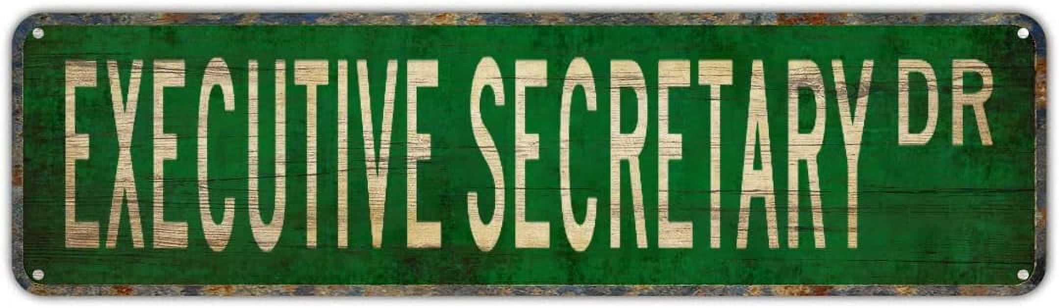 Street sign Executive Secretary Executive Secretary Gift Executive ...