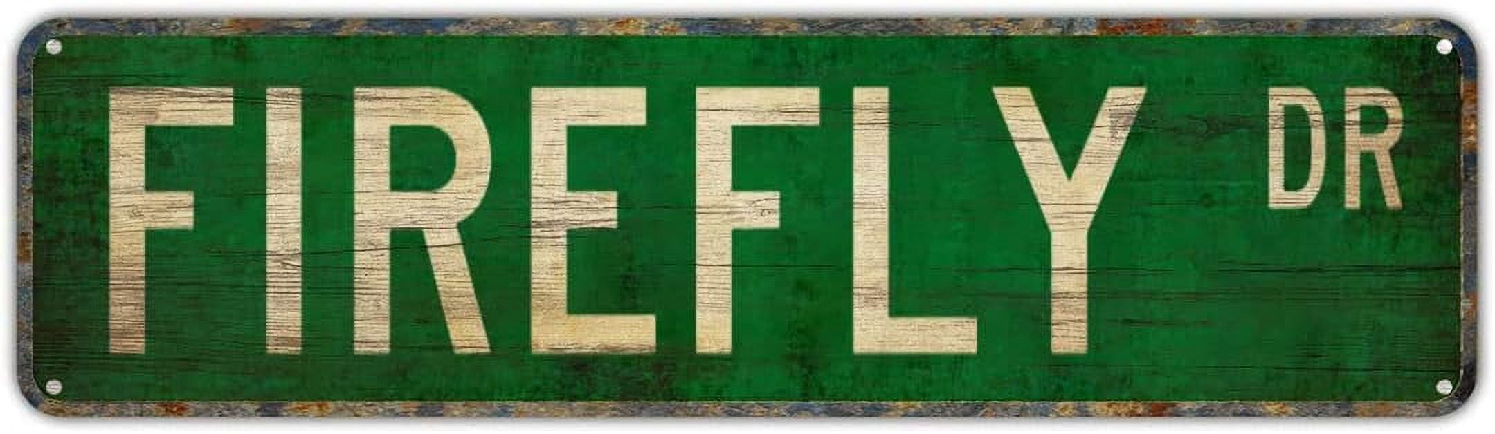 Street sign Firefly Firefly Gift Firefly Sign Firefly Decor Firefly ...