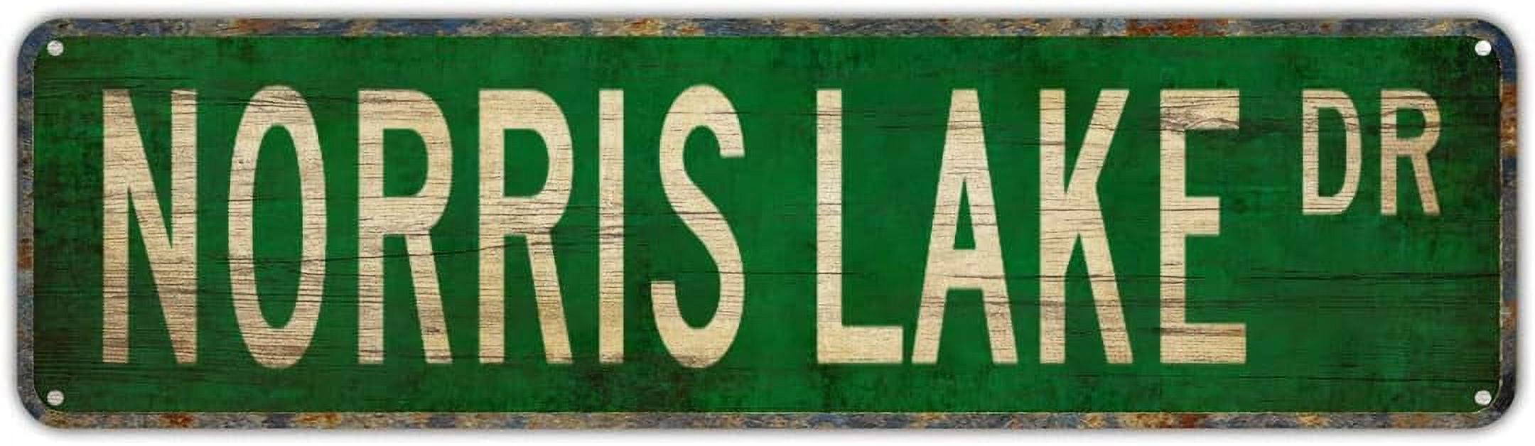 Street sign Norris Lake Norris Lake Sign Tennessee Lake Norris Lake ...