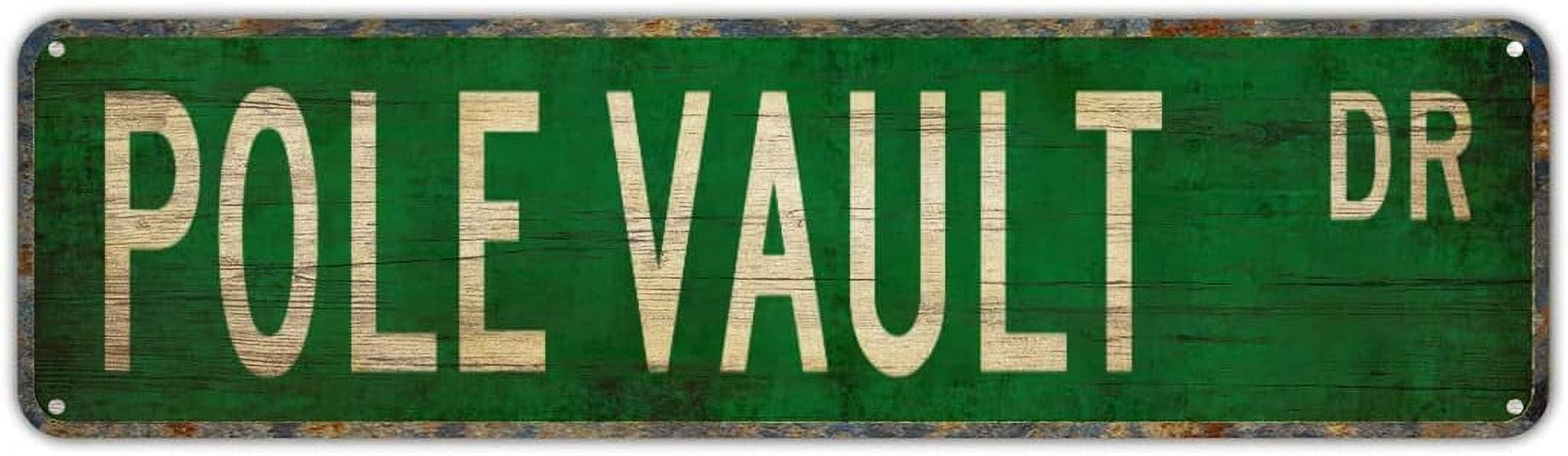 Street sign Pole Vault Pole Vault Sign Pole Vault Fan Pole Vault Gift ...
