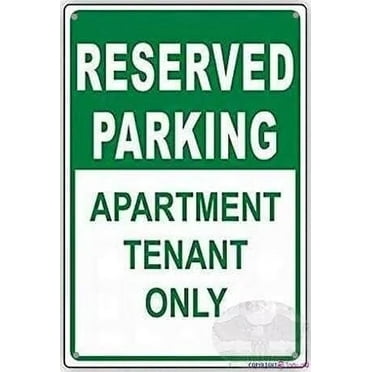 Street sign warning plaque Decorative Custom Parking S Choose Your Text ...