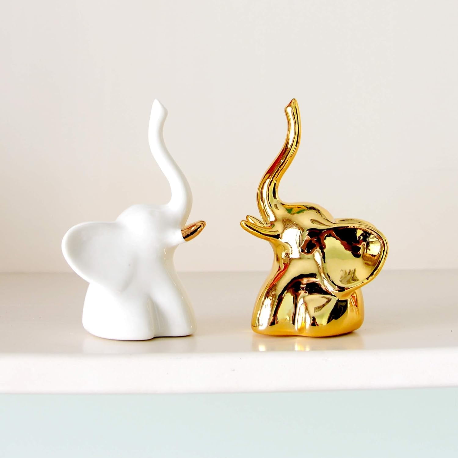 Street27 Home Decor Elephant Statue for Good Luck, Fengshui Ceramic ...
