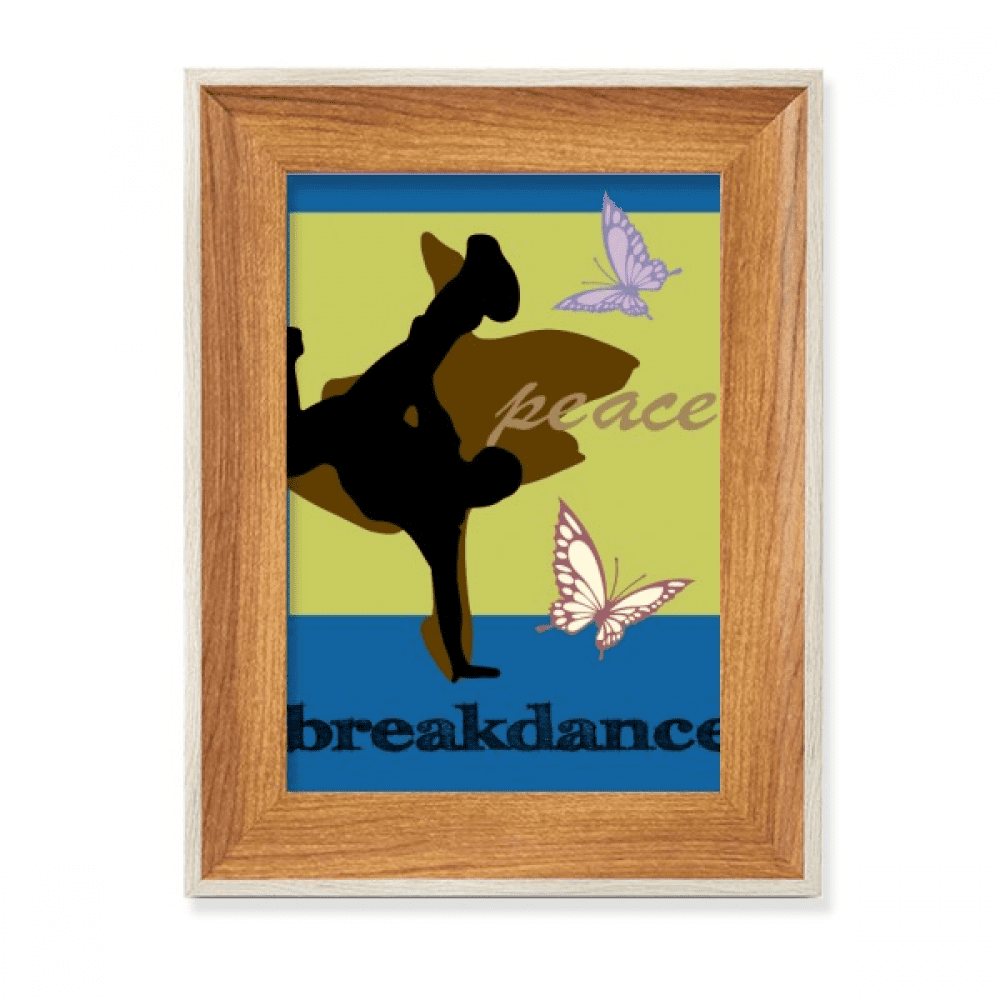 Streetdance Culture Breakdance Insect Desktop Wooden Photo Frame ...