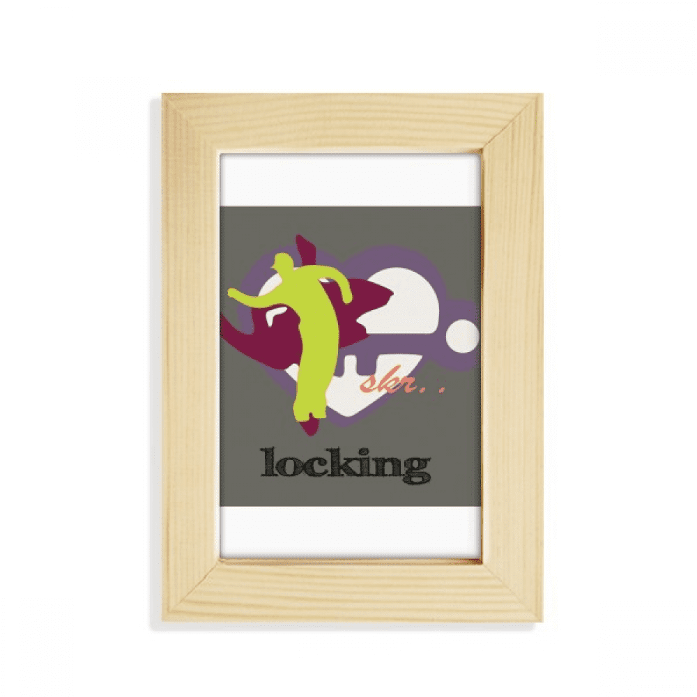 Streetdance Culture Locking Love Lock Desktop Display Photo Frame ...