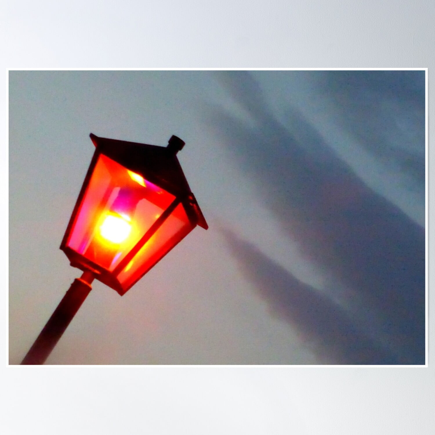 Streetlight Poster Wall Art, Modern Wall Decor, 8x12 UNFRAMED - Walmart.com