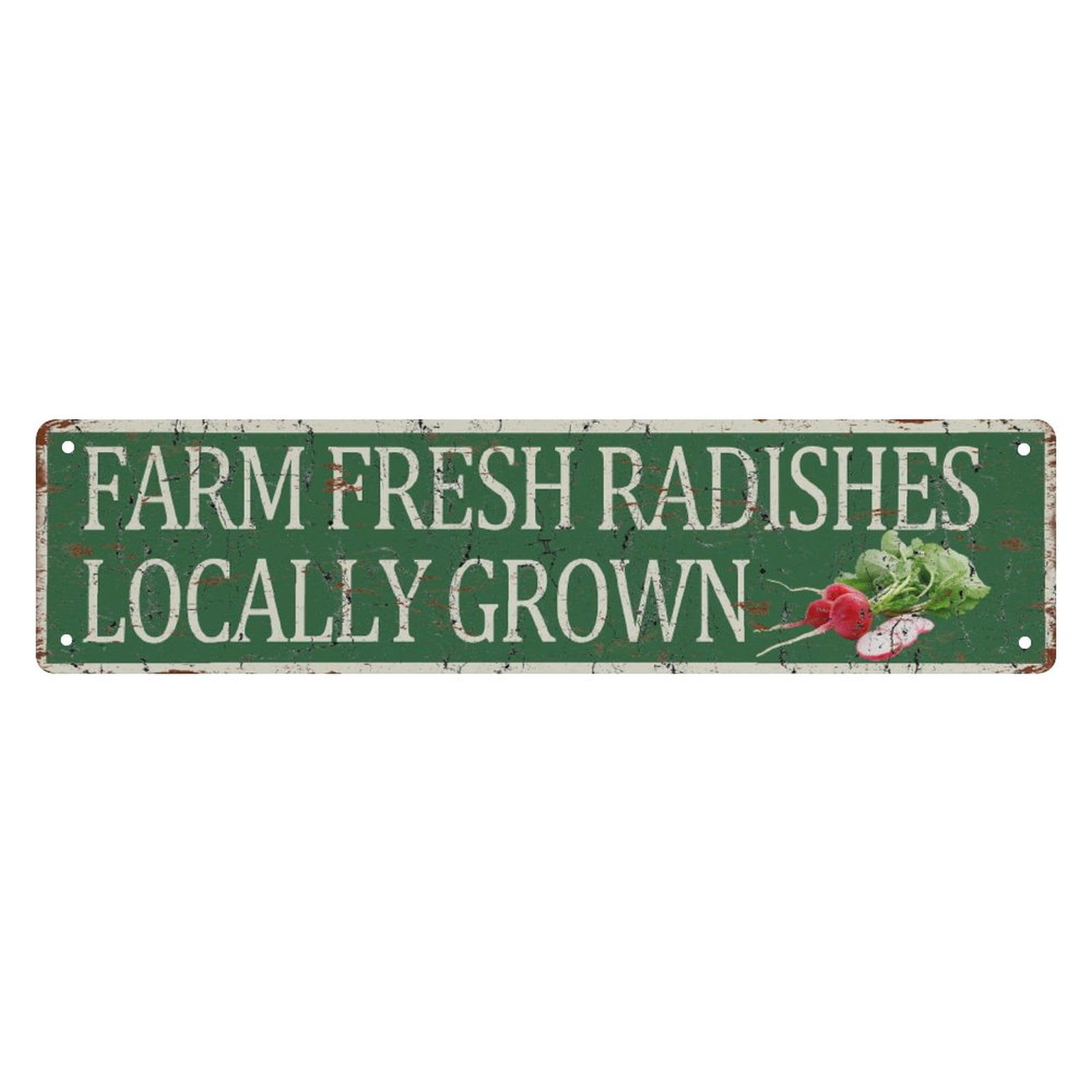 Streets Signs Farm Fresh Onions Locally Grown Retro Road Street Metal ...