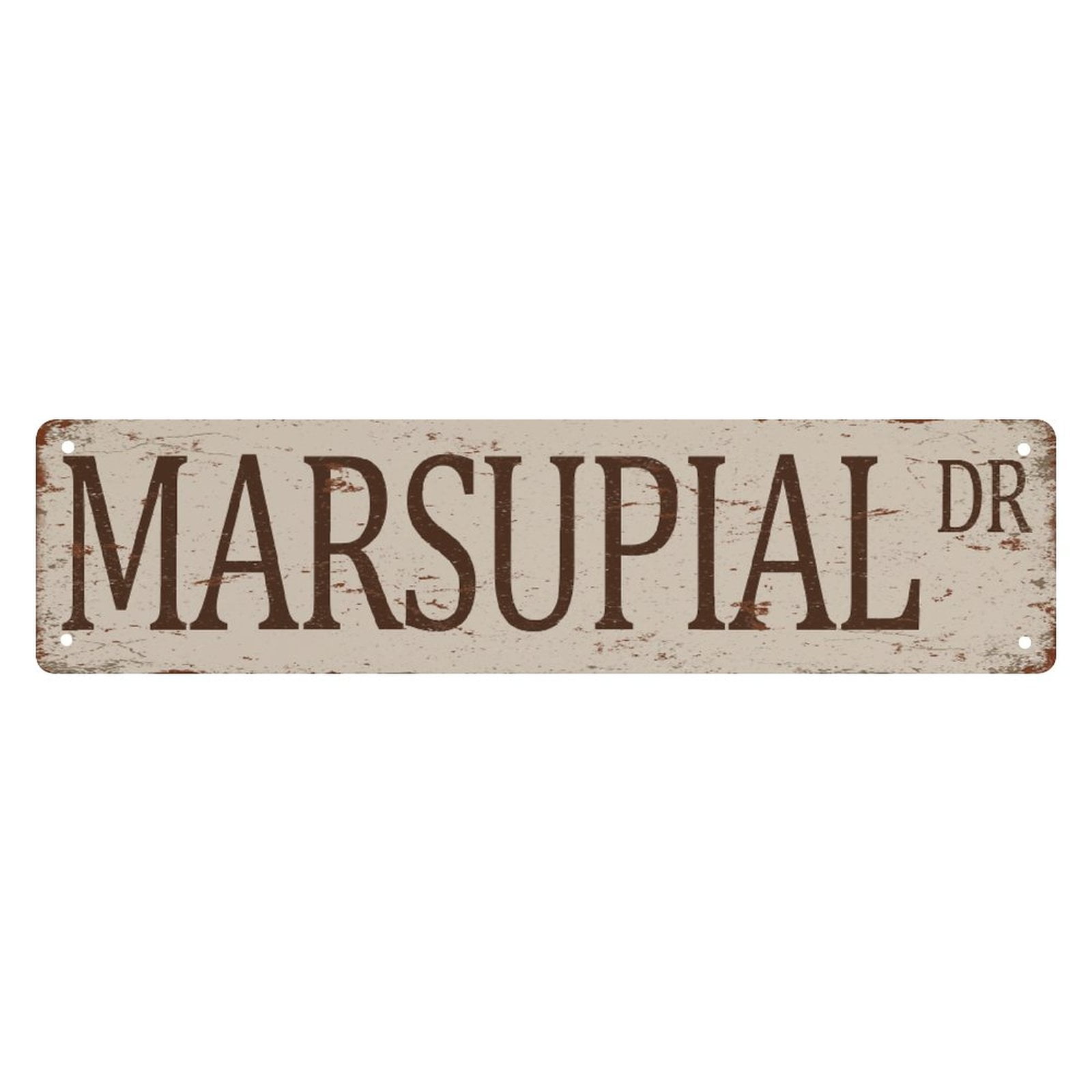 Streets Signs Makeup Artist Dr Retro Road Street Metal Tin Sign Plate ...