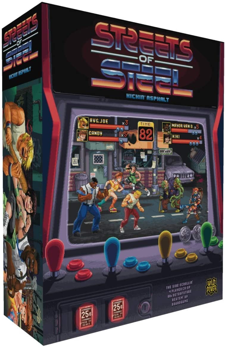 Streets of Steel: Kickin Asphalt - Greater Than Games, Retro Tabletop ...