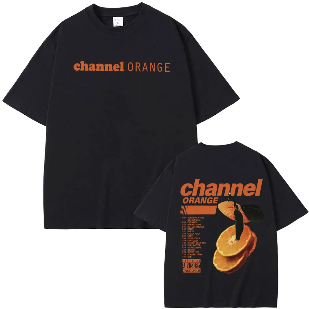 Streetwear Rapper Frank Channel Orange Graphic Print Tshirt Ocean ...