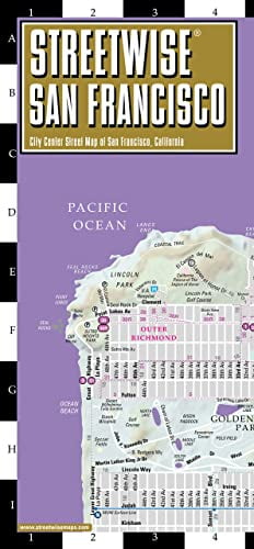 Pre-Owned Streetwise San Francisco Map - Laminated City Center Street ...