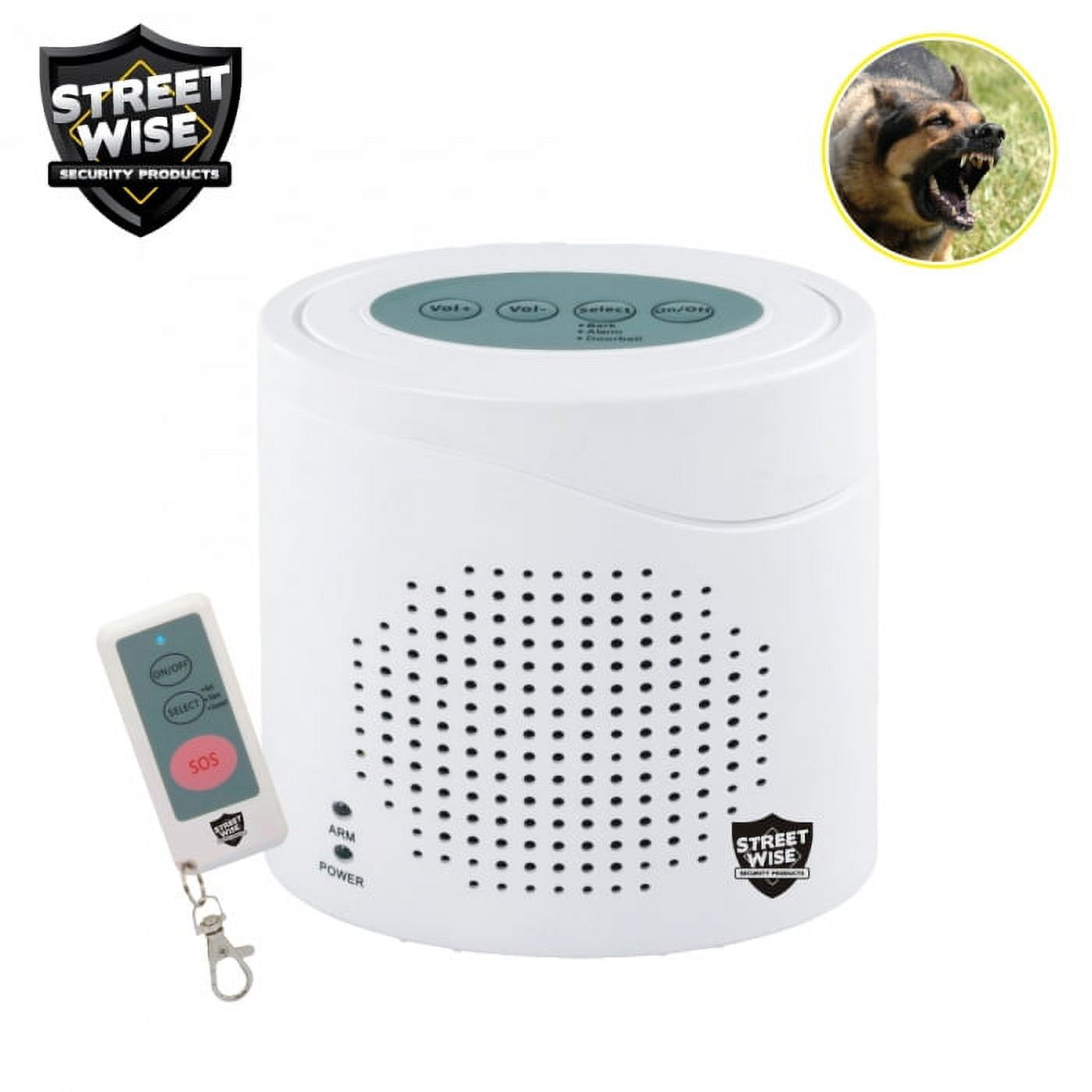 Streetwise Electronic Virtual K9 Barking Dog Alarm for Home & Business ...