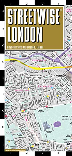 Pre-Owned Streetwise london map - laminated city center street map of ...