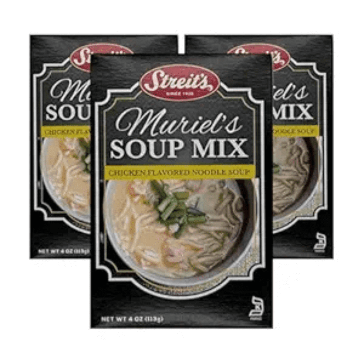 Streit's Chicken Noodle Soup - Muriel's Soup Mix, Kosher Certified, No ...