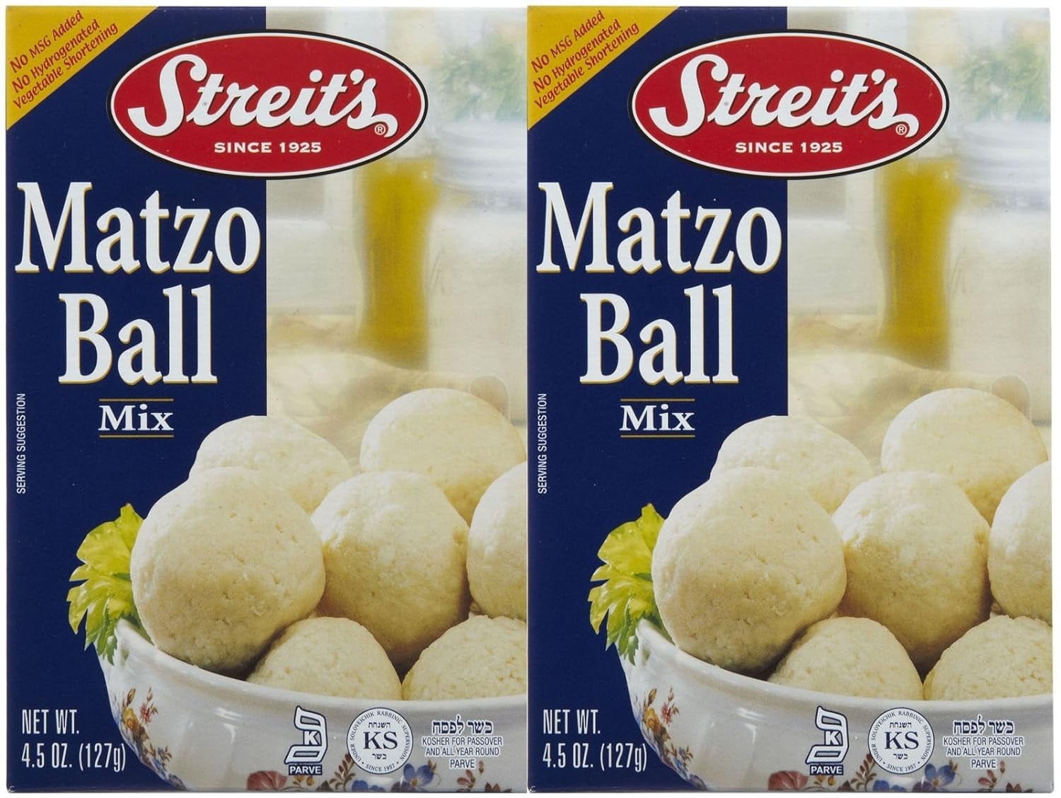 Streit's Matzo Ball Mix (Kosher For Passover), 4.5 oz, 2 pk - Walmart.com
