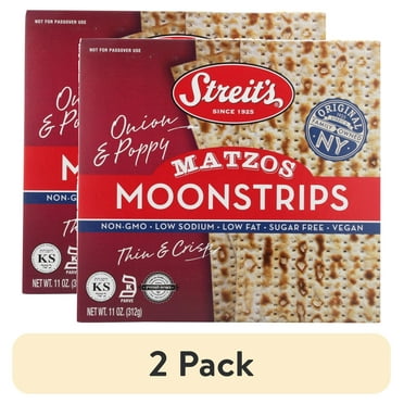 Manischewitz Kosher Passover Matzos Crackers, Fresh and Crispy Matzah ...