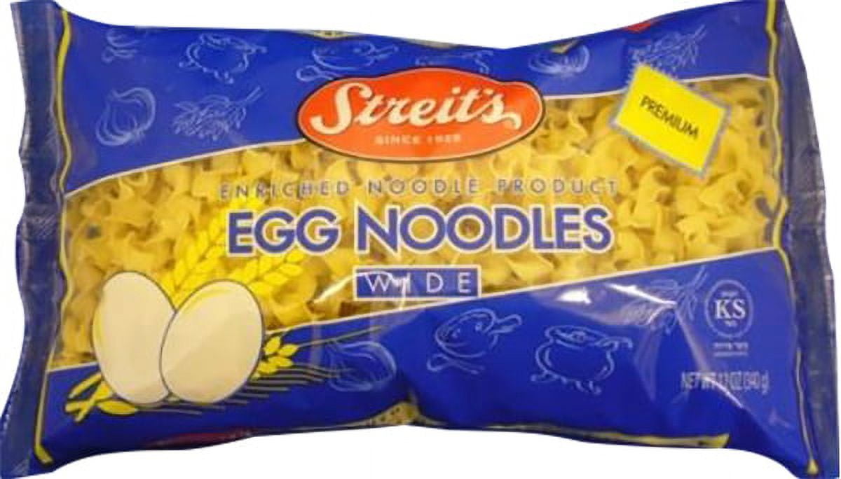 Streit's Pasta - Broad Noodles - Case of 12 - 12 oz - Walmart.com