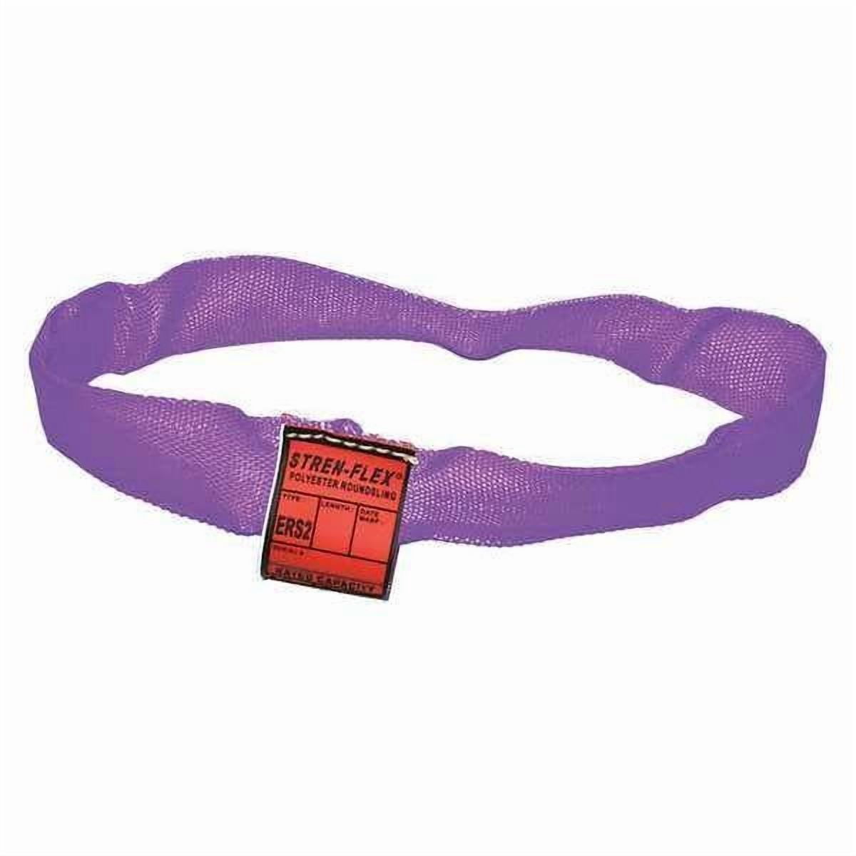 Stren-Flex Round Sling,Endless,Purple,6 ft. L STRERS1-06 - Walmart.com