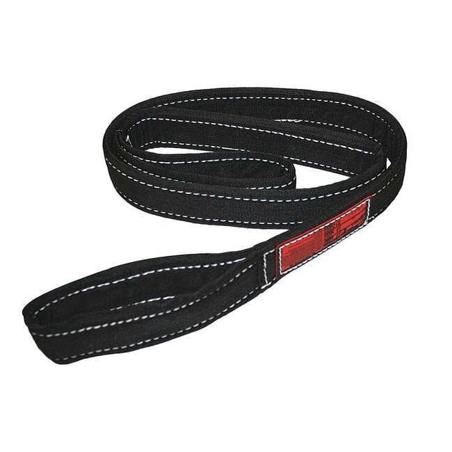 Synthetic Web Sling, Type 3, 10 ft L, 1 in W, Nylon, Black - Walmart.com
