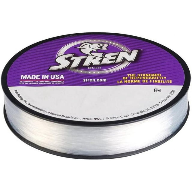 Stren Original® Monofilament Fishing Line, Clear, 6 lb Test Strength ...