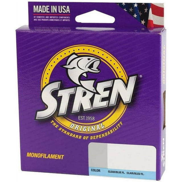 Stren Original® Monofilament Fishing Line, Clear, 8 lb Test Strength ...