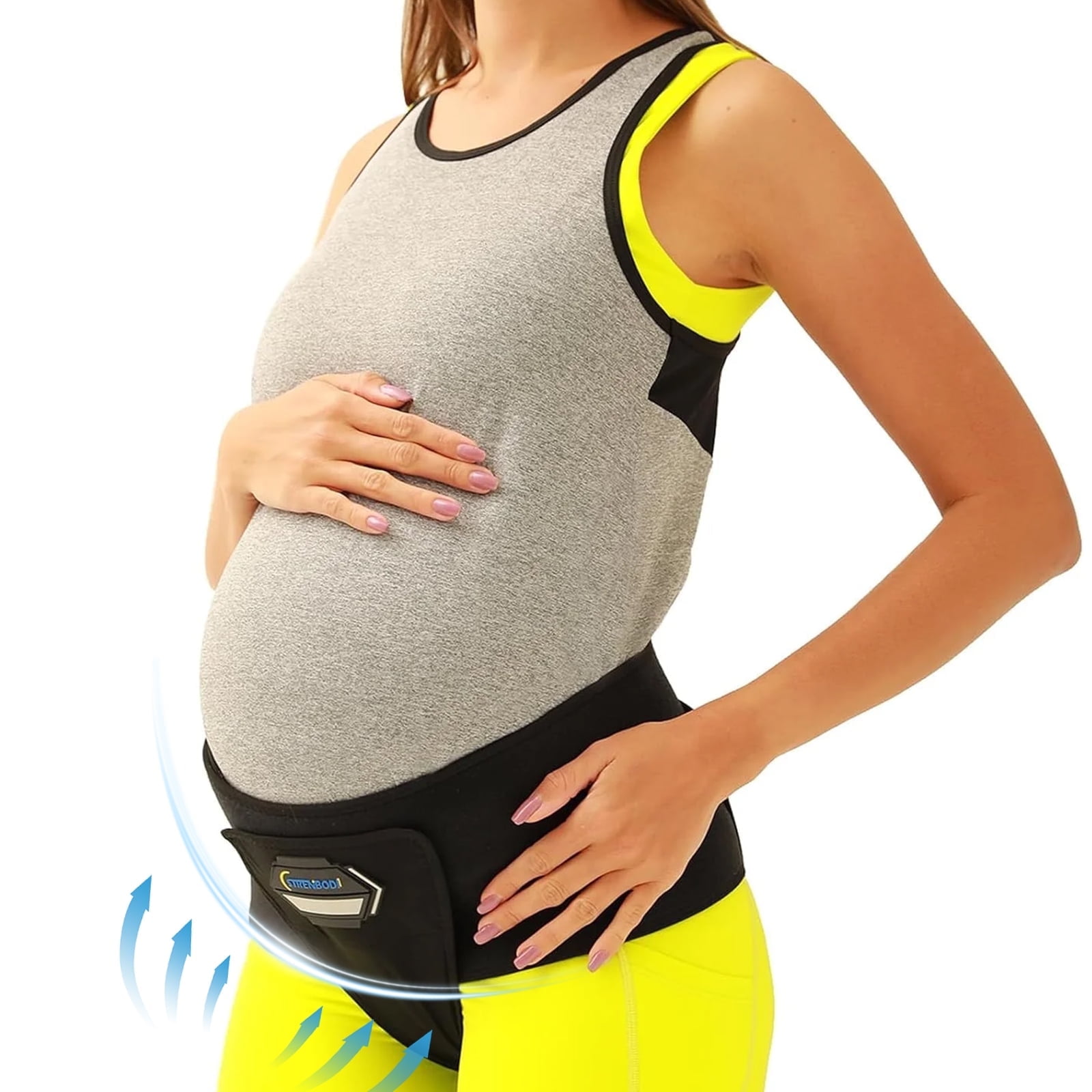 Free Shipping! Strenbodi Pelvic Support Belt Pregnancy Belly Band for ...