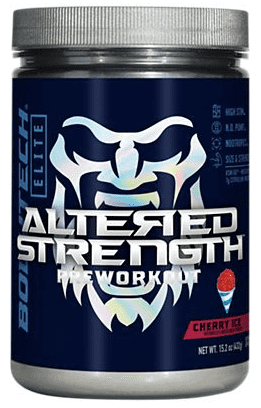 Strength Amplifier Pre-Workout with Nootropics - Cherry Ice (30 ...