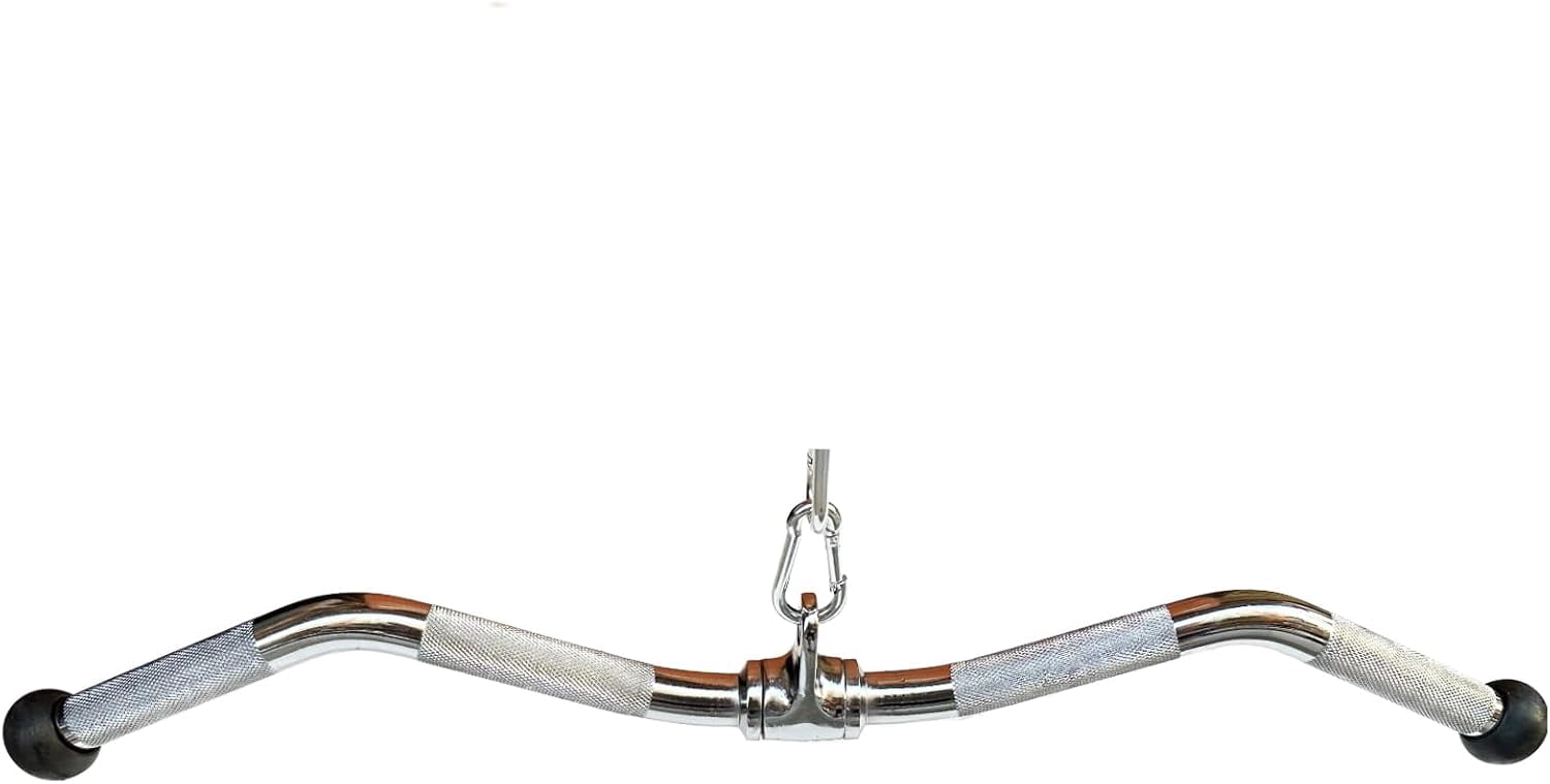 Strength-Enhancing Wide LAT Pull Down Bar, Curl Pulldown Attachment ...