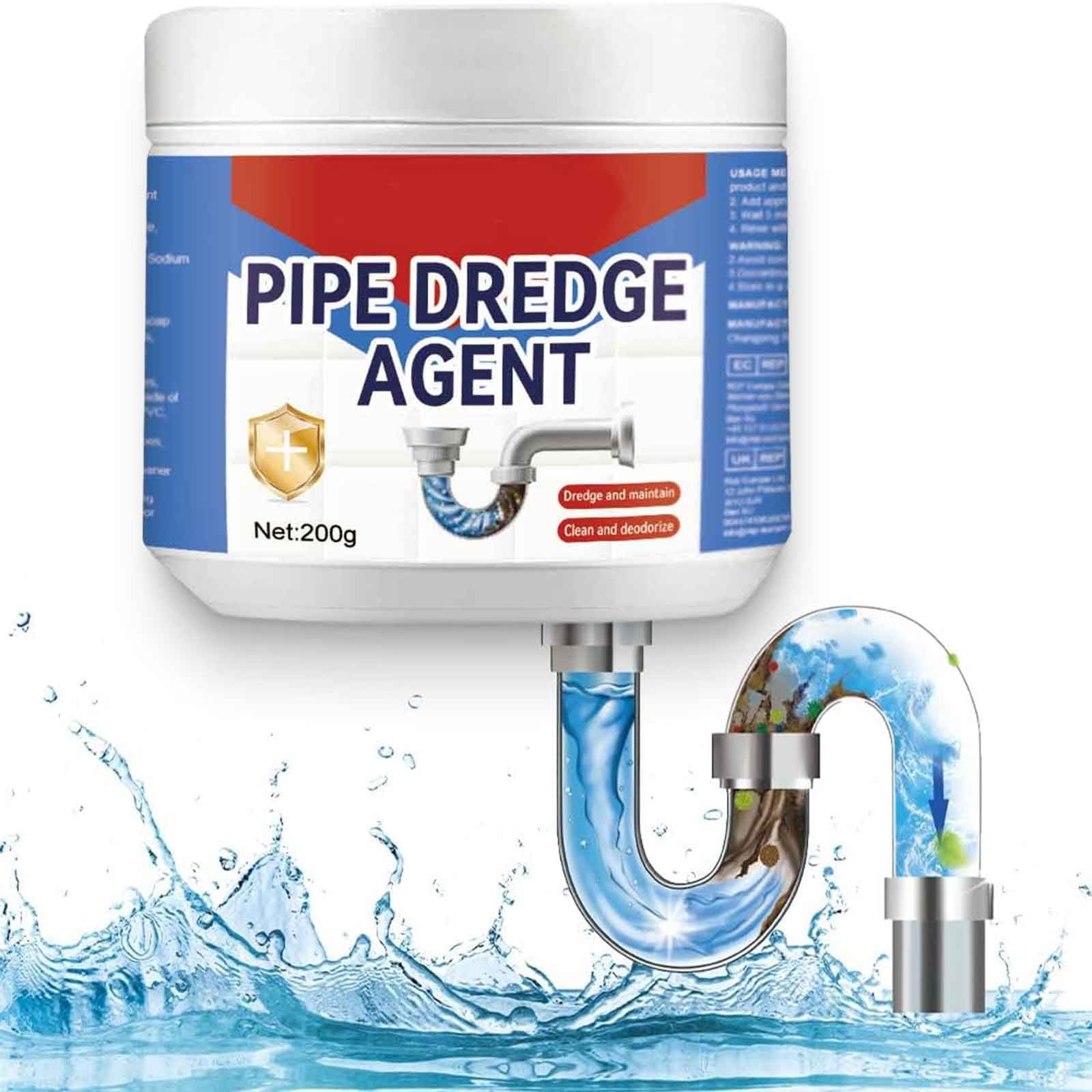 Strength Foaming Drain Cleaner and Toilet Bowl Solution for Clog ...