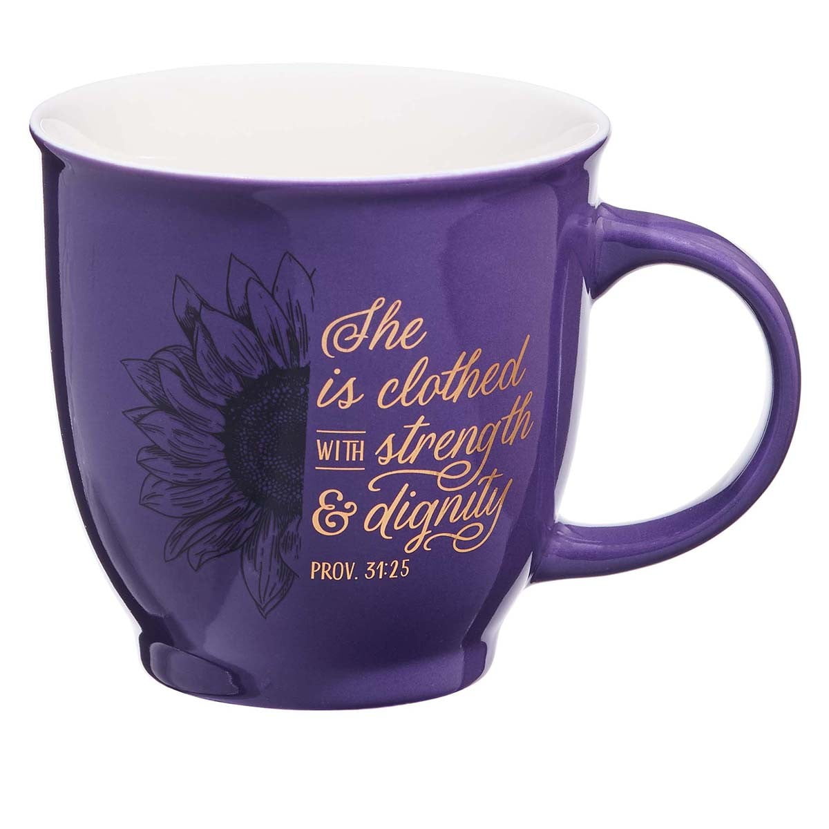Strength and Dignity Proverbs 31 Woman Bible Verse Ceramic Coffee/Tea ...