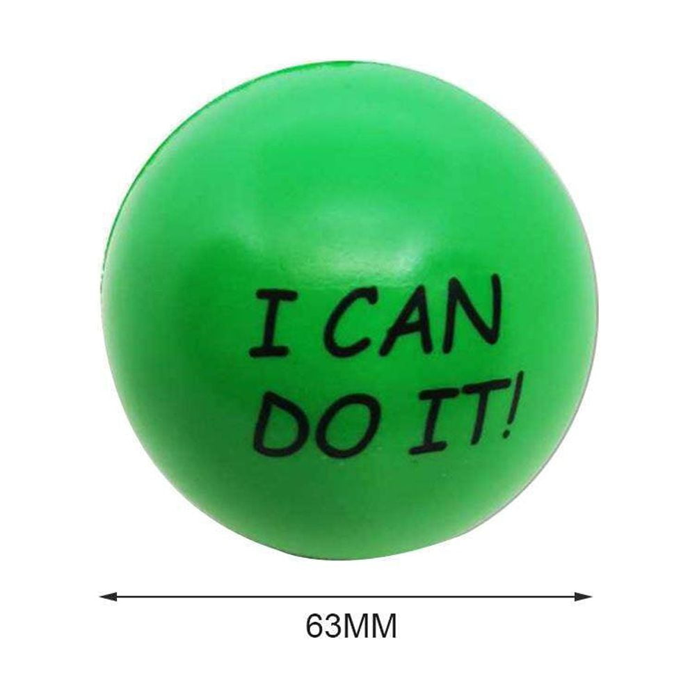 Stress Balls Decompressing Ball with Motivational Quotes Hand Exercise ...