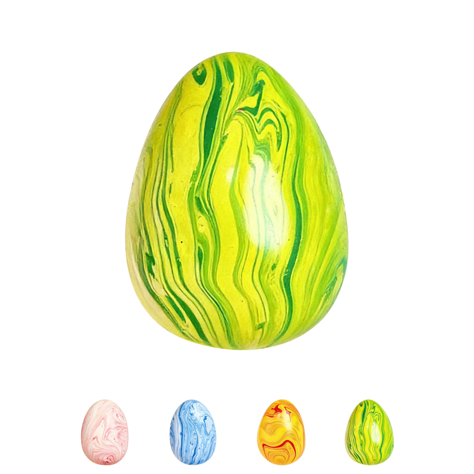Stress Easter Egg Squishy Toys, Squishy Fidget Toys, Colorful Marbled ...