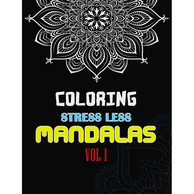stress less coloring book