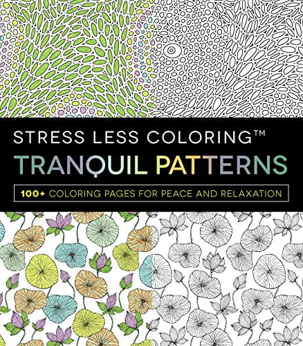 Pre-Owned Stress Less Coloring Series: Stress Less Coloring - Tranquil ...