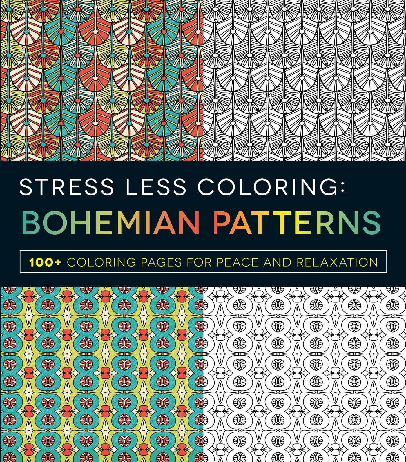 STRESS LESS COLORING - BOHEMIAN PATTERNS - Walmart.com