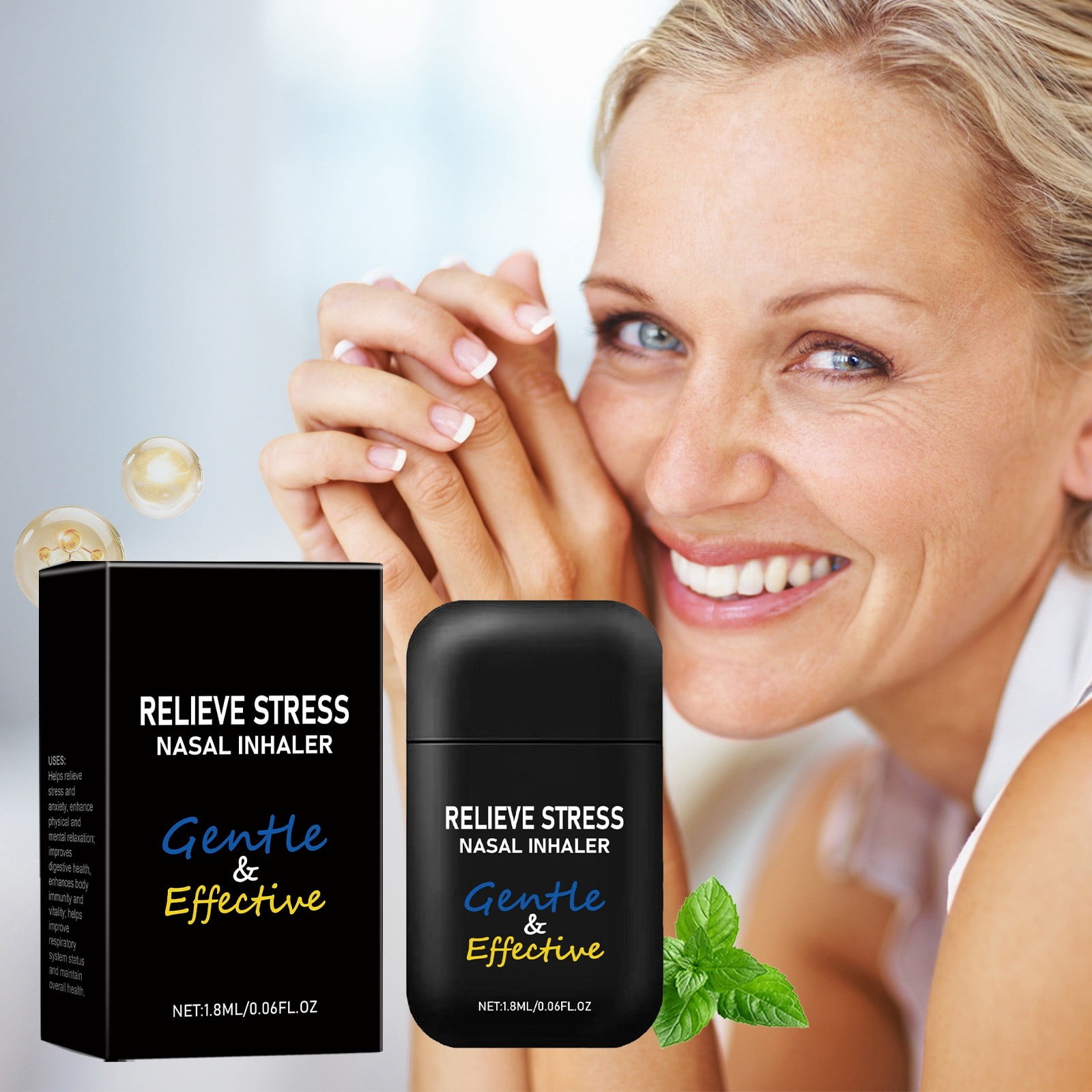Stress Nasal Inhalers Stress Reduce Emotional Burden Support Digestion ...