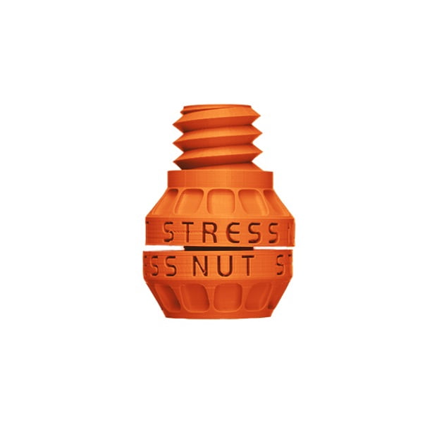 Stress Nut Grip Nut Orange - Indoor Playground Tactile Toy - Walmart ...