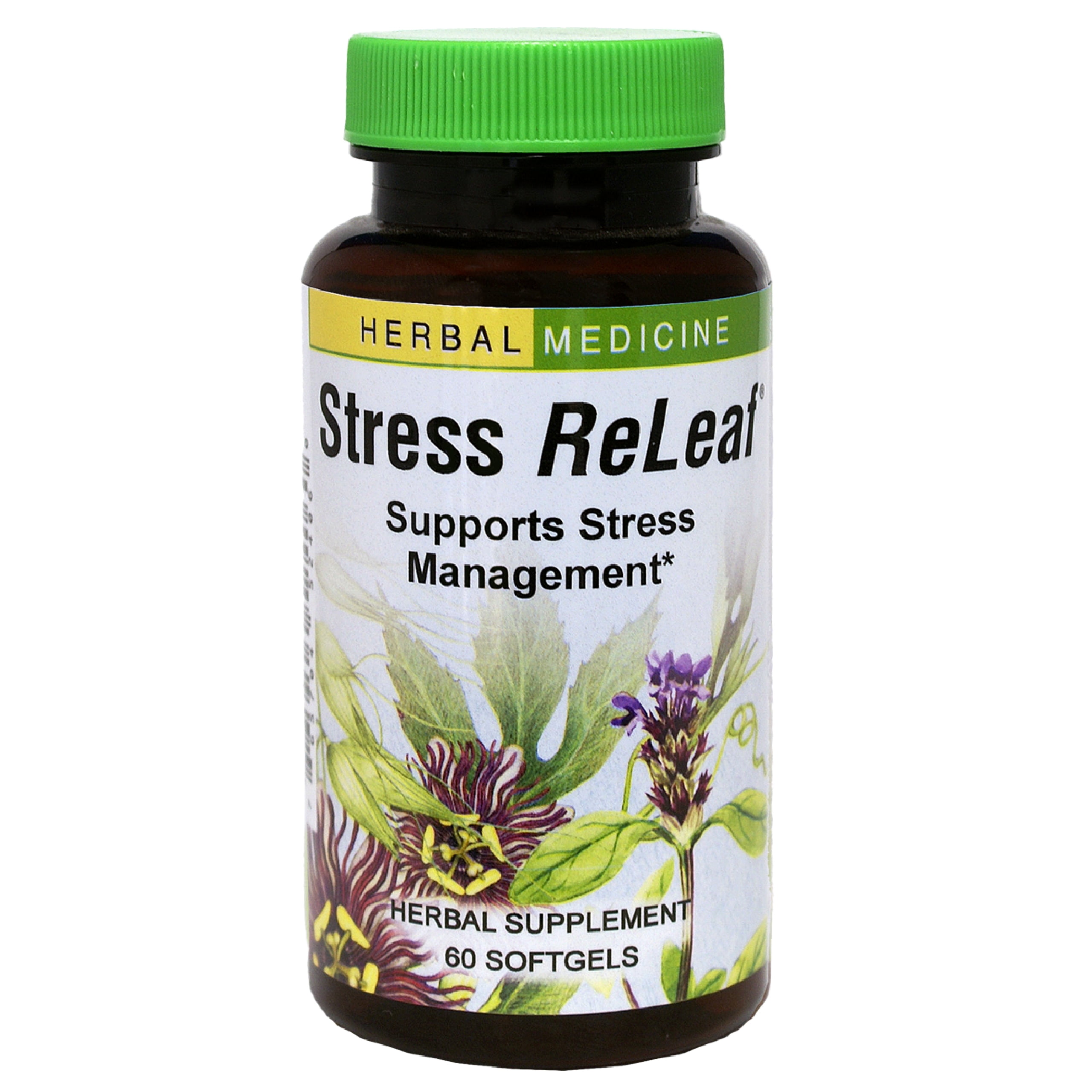 Stress ReLeaf 60 Count Softgels… - Walmart.com