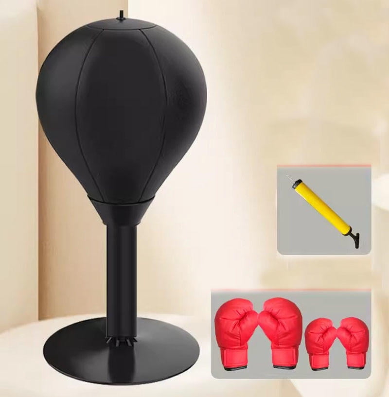 Stress Release Desktop Punching Ball With Suction Cup Tabletop Boxing ...