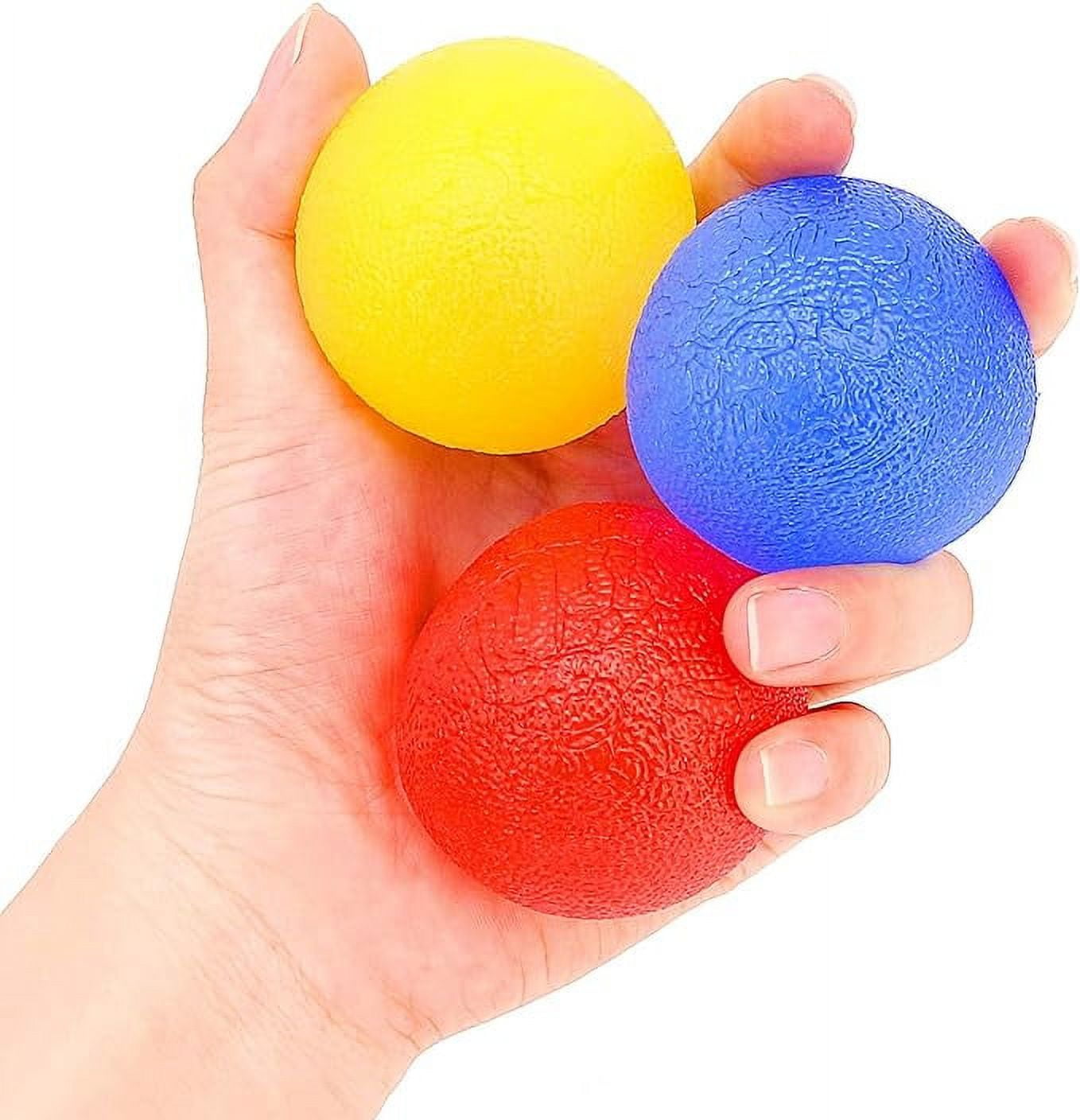 Stress Relief Balls, 3 Pack Gel Flexible Ball Take Relief For Adults ...