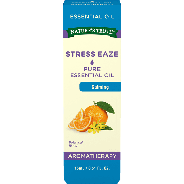 Nature's Truth Stress Eaze Relaxing Essential Oil Diffuser, Calming ...