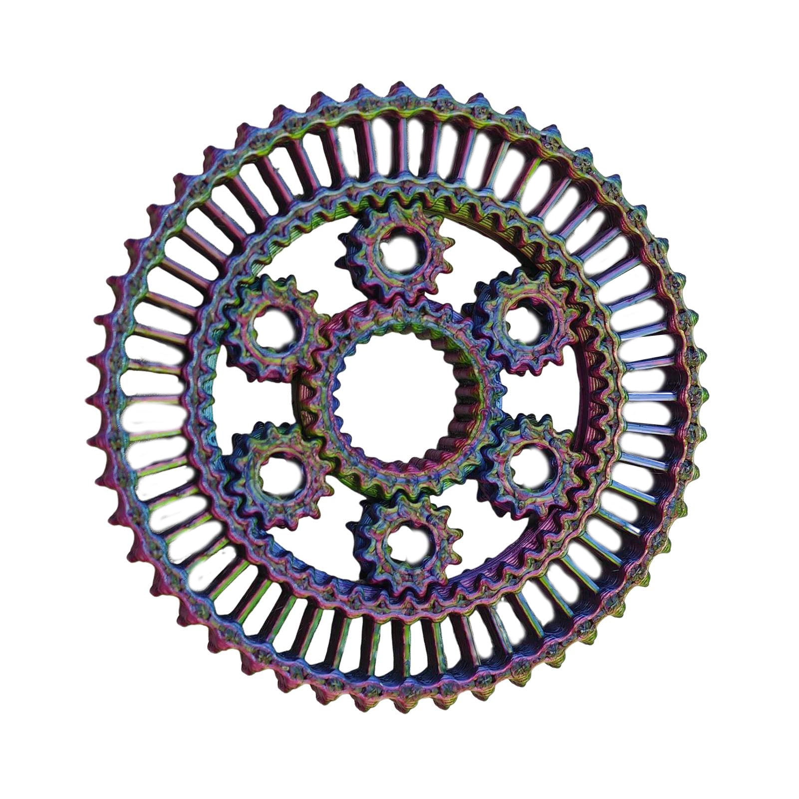 Stress Relief Fidget Spinner 3d Printed Gear Fidget Spinner Stress ...
