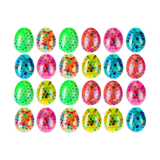 Stress Relief Gifts Easter Eggs Bunny 1PC Squishy Toys 2" Easter Bunny ...