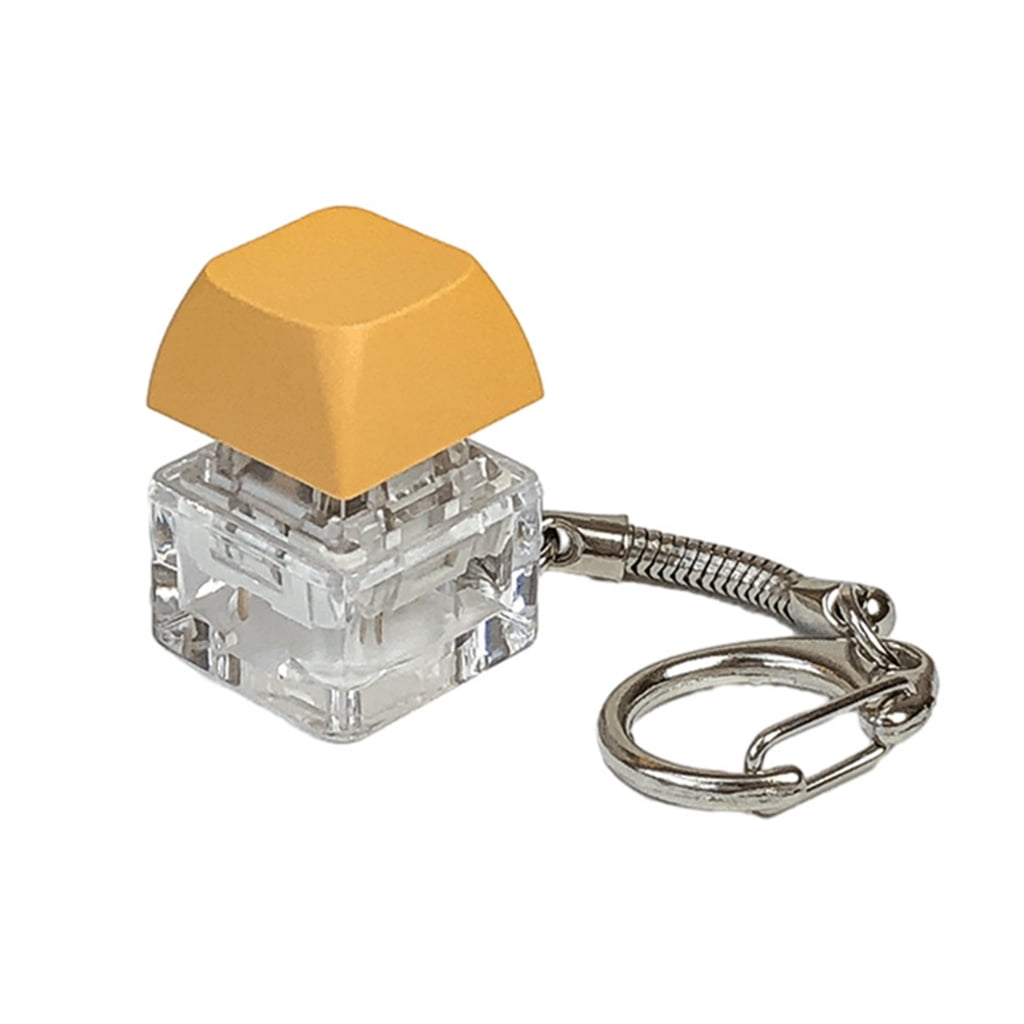 Stress Relief Keychain Stylish Fidget Toy Keychains Mechanical Switch ...