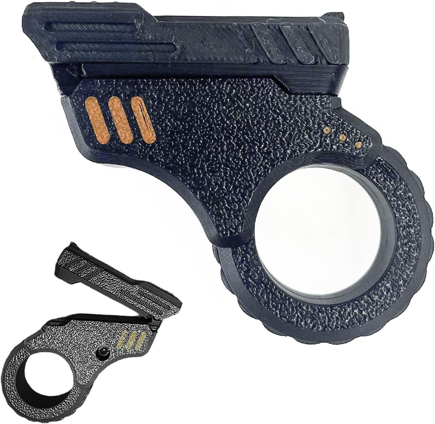 Stress Relief Relax Gyro Finger Toy, 3D Printed Fidget Slider Gun ...