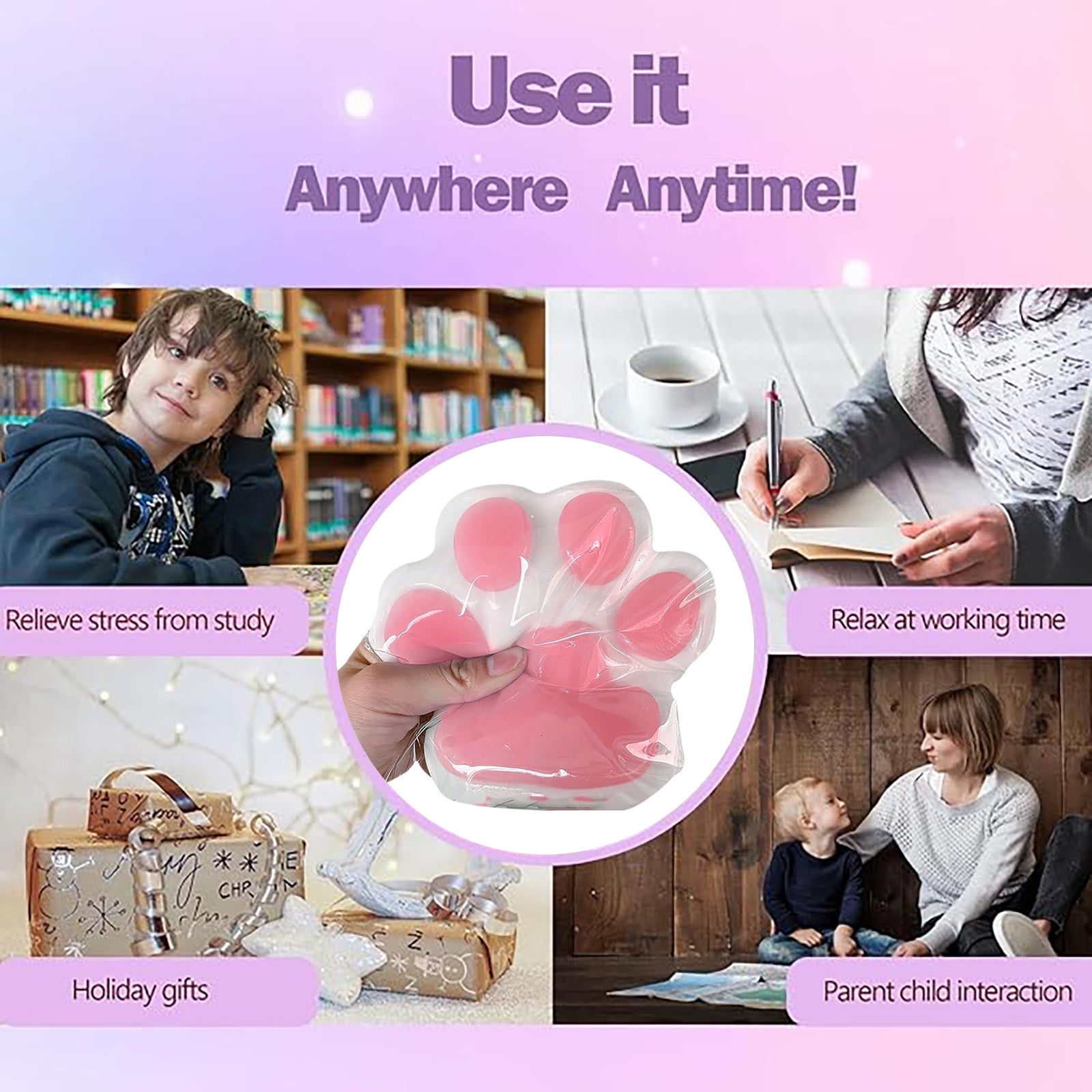 Stress Relief Squeeze Toy Oversized Anxiety Relief Hand Claw Soft ...