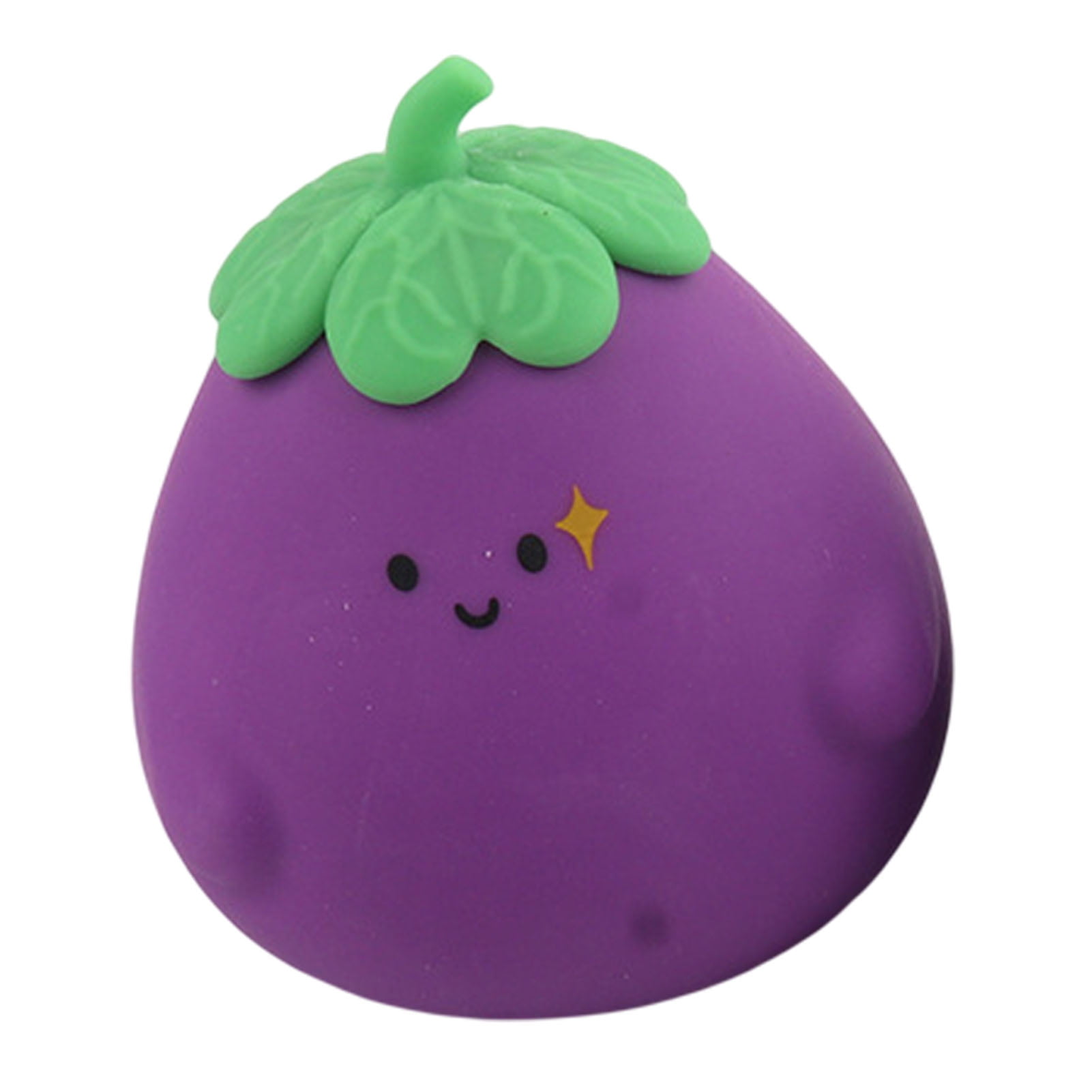 Stress Relief Toy Soft TPR Quick Rebound Lovely Vegetable Doll Pinch ...