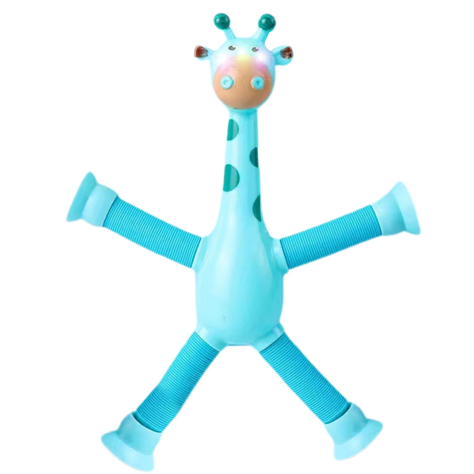 Stress Relief Toy Telescopic Suction Cup Giraffe Toy Fidget Tubes Toy ...