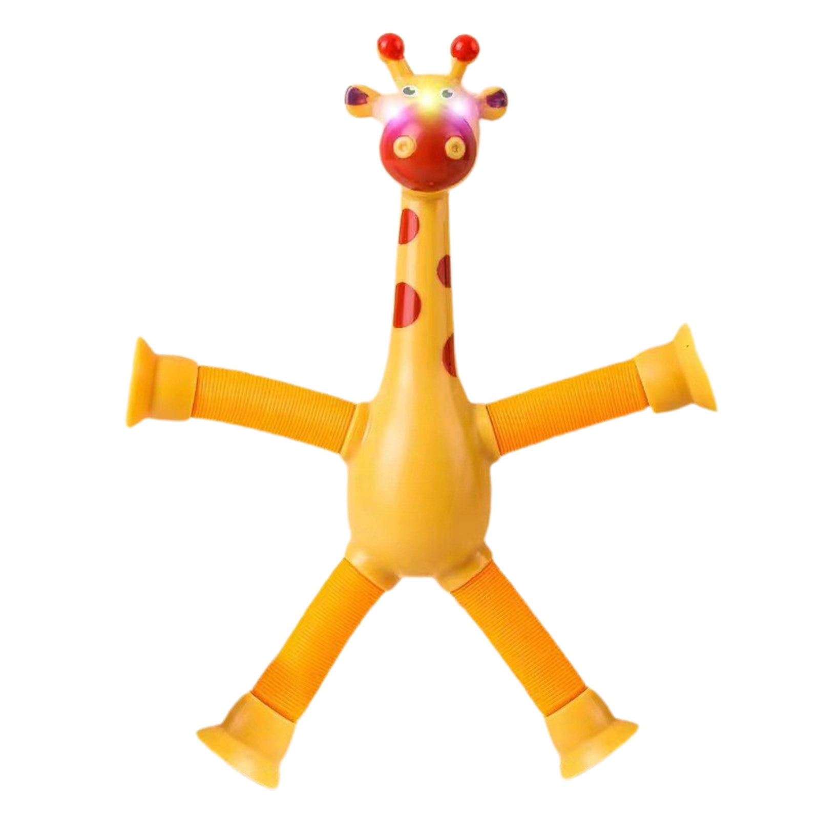 Stress Relief Toy Telescopic Suction Cup Giraffe Toy Fidget Tubes Toy ...