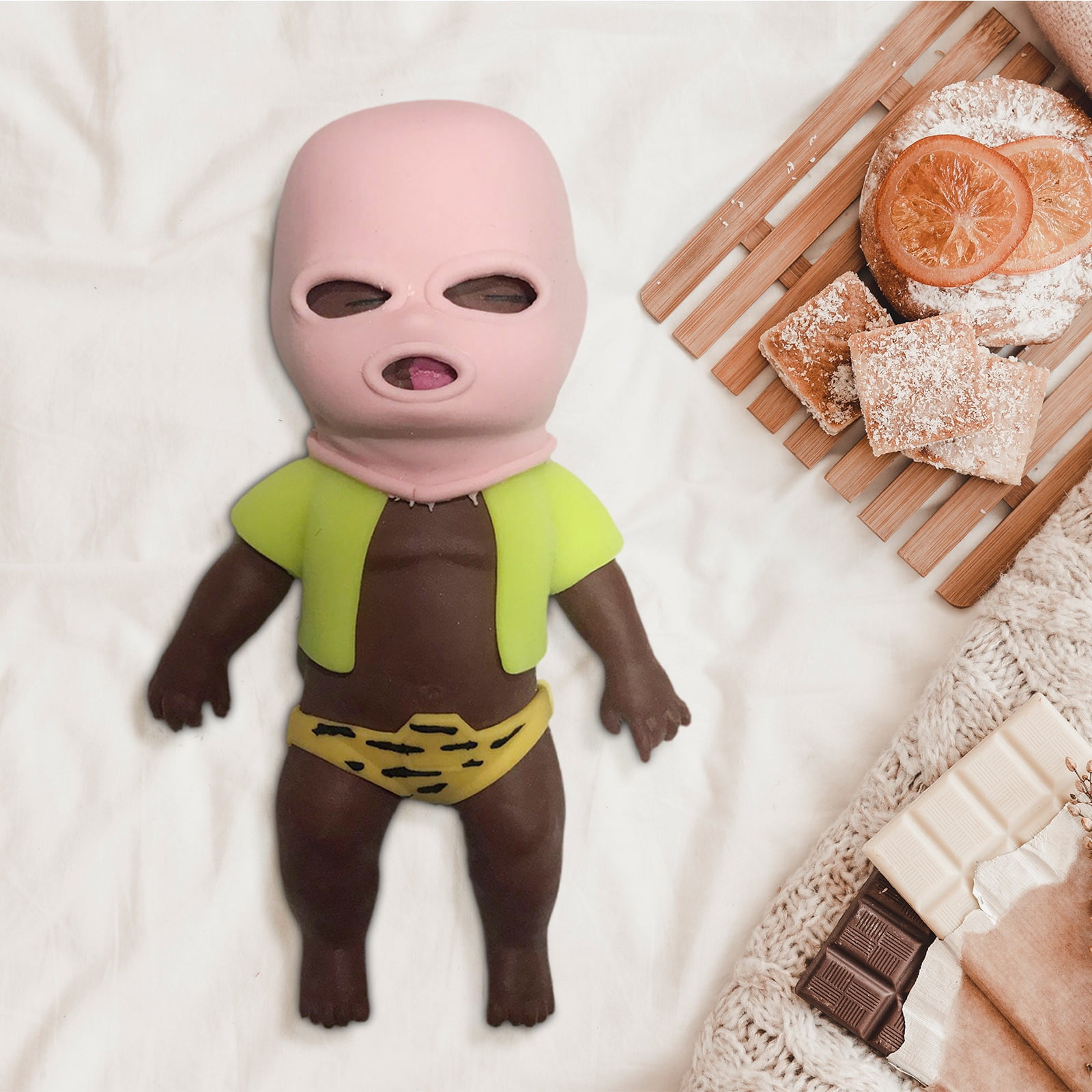 Stress Relief Toys Masked Doll Set - Squeeze & Pinch Sensory Fidget Toy ...